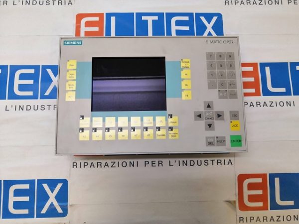 SIMATIC OPERATOR PANEL OP27 SIEMENS 6AV3 627-1LK00-1AX0 - Eltex Srl