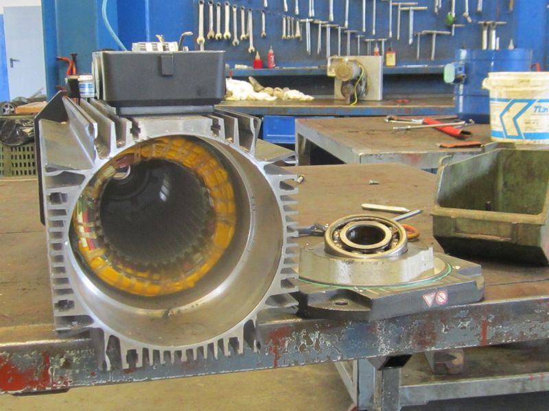 Motor repairs - Eltex Srl