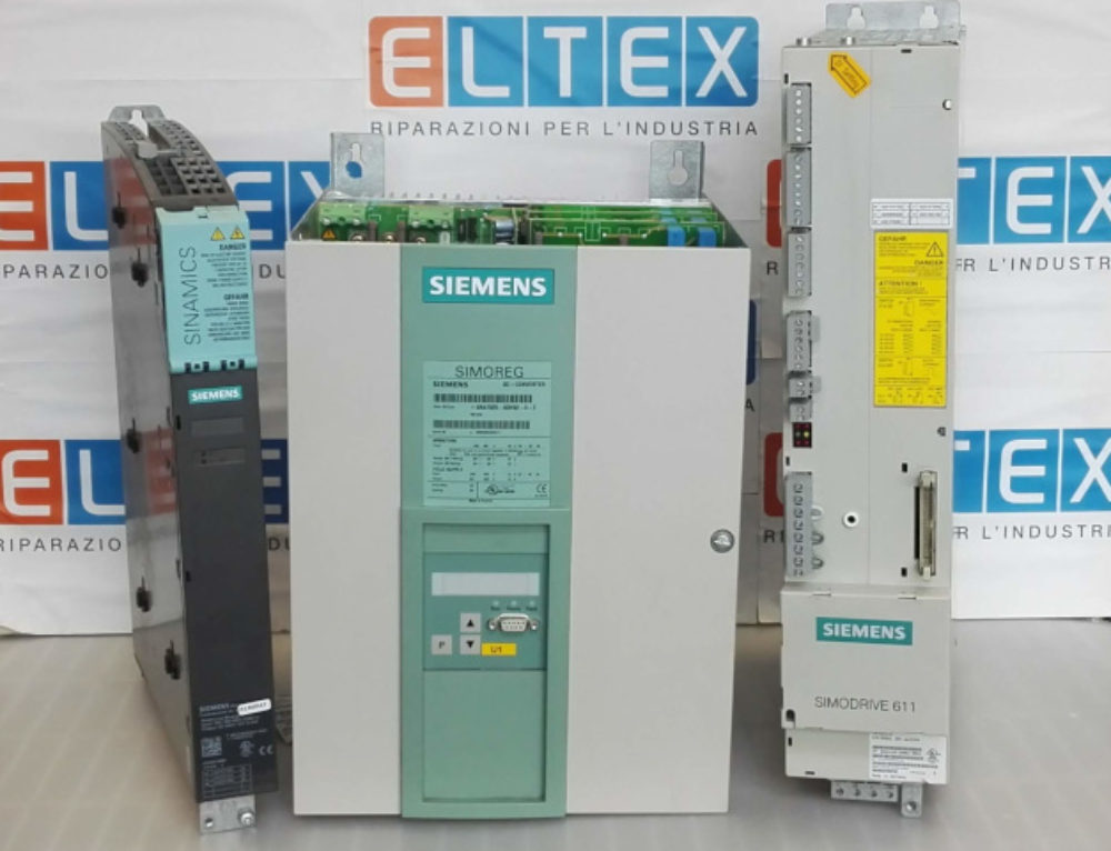 Visualizzazione led su Simodrive Siemens 611 - Eltex Srl